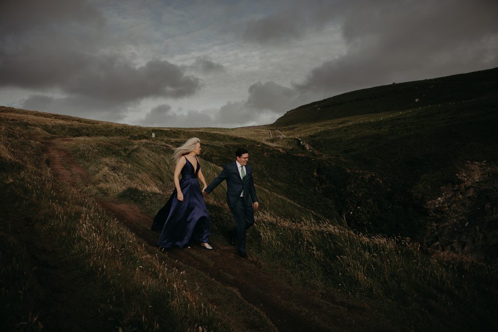 Romance at the Cliffs of Moher with Annie and Andrew
